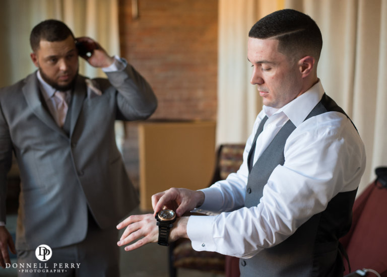 The Cotton Room Wedding | Blush & Gray | Raleigh-Durham Wedding